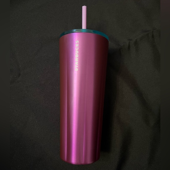 Accessories | Nwt Stainless Steel Purple Starbucks Tumbler Venti | Poshmark